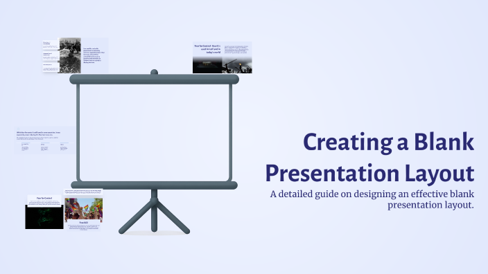 Creating a Blank Presentation Layout by Caroline Cottrell on Prezi