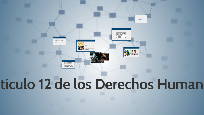Artículo 12 de los Derechos Humanos by Sara Valenzuela on Prezi
