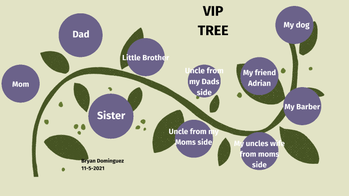 VIP Tree by Bryan Dominguez on Prezi