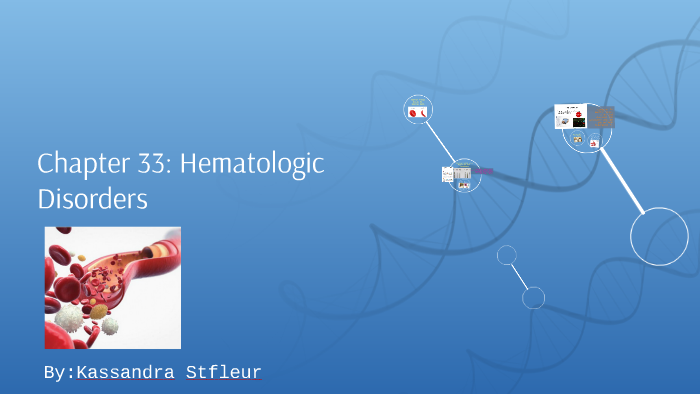 Chapter 33: Hematologic Disorders by Kassandra st fleur on Prezi