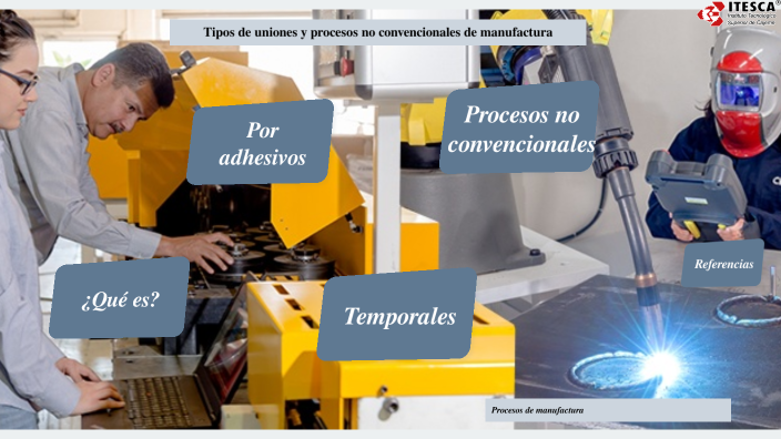 Tipos de uniones en manufactura by Alexa Valero on Prezi