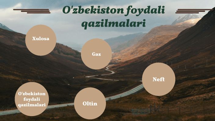 O'zbekiston foydali qazilmalari. by qwerty 12345 on Prezi