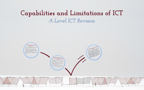 A-Level ICT - Capabilities and Limitations of ICT Unit 4 by Joe Kent on ...
