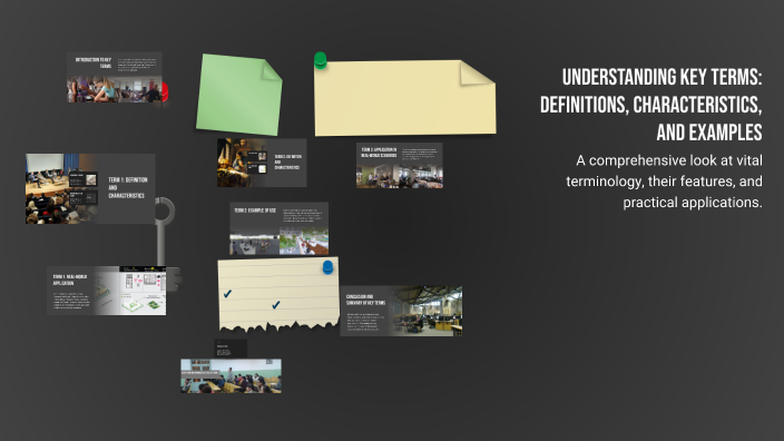 Understanding Key Terms: Definitions, Characteristics, and Examples by ...