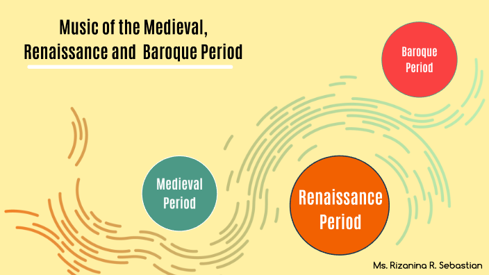 Musical Elements of Medieval, Renaissance and Baroque Music by Ms Baste ...