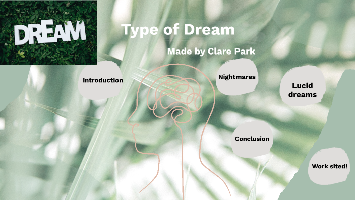 Types of dream - Made by Clare Park by Clare Park on Prezi