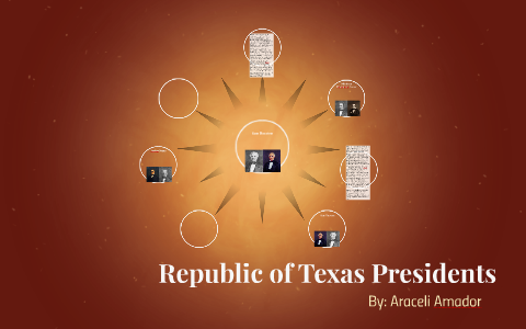 Republic of Texas Presidents by araceli amador on Prezi