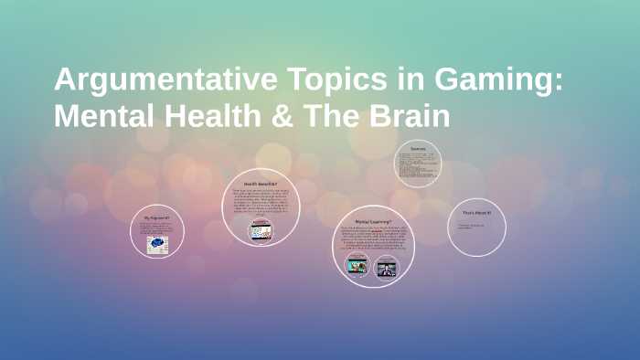 Argumentative Topics in Gaming by Uzochi Dimkpa on Prezi