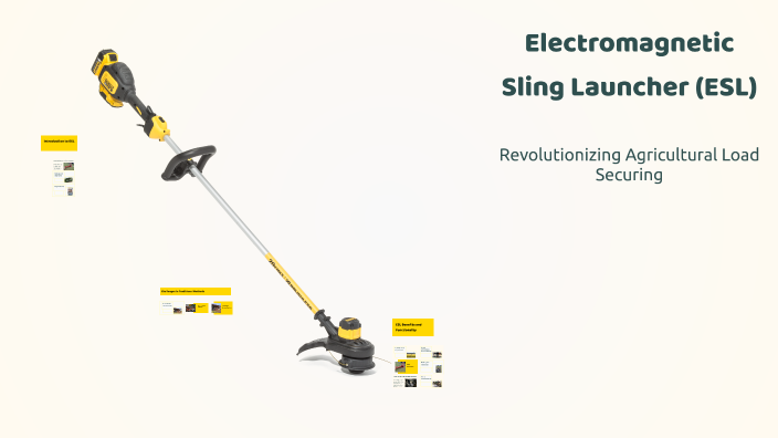 Electromagnetic Sling Launcher (ESL) by Rujhan Jain on Prezi