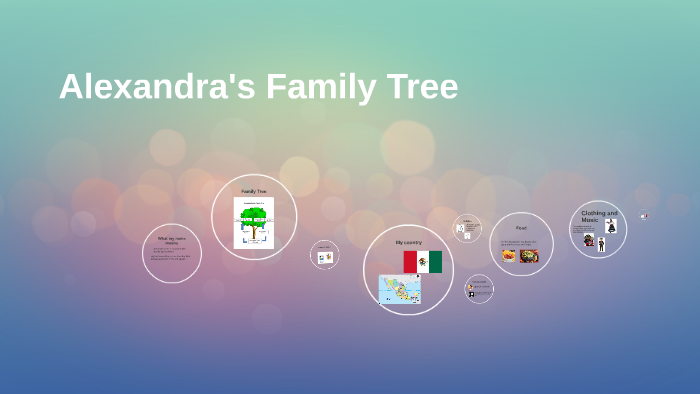 Alexandra's Family Tree by Al Ponce on Prezi
