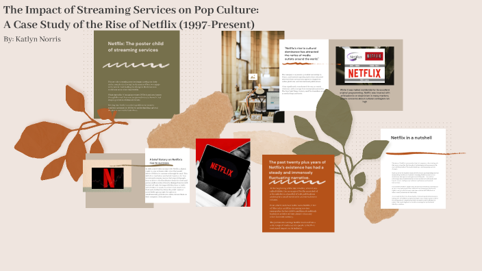 The Impact of Streaming Services on Pop Culture: A Case Study of the ...
