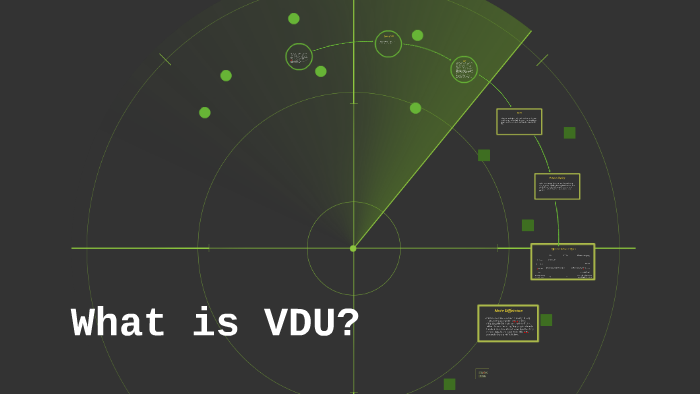 What is VDU? by car car on Prezi