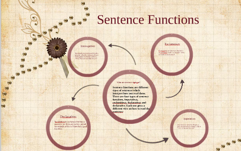 Sentence Functions by shannon donnelly on Prezi