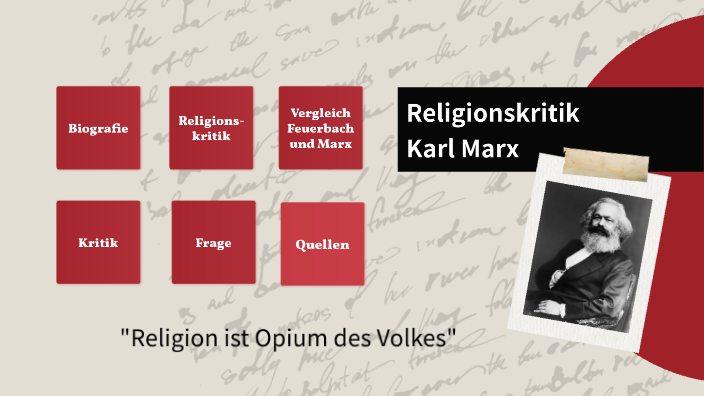 Karl Marx - Religionskritik by Maxi Sell on Prezi