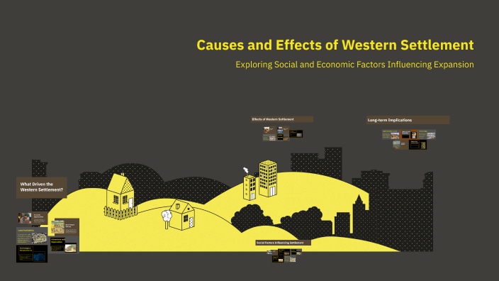 Causes and Effects of Western Settlement by Maximilian Tuttle (Student ...