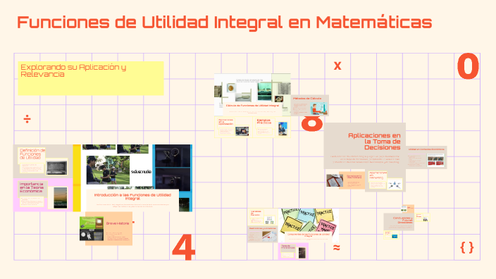 Funciones de Utilidad Integral en Matemáticas by mariangel placencio on ...
