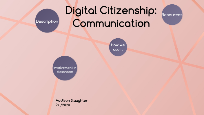 Digital Citizenship: Communication by Addison Slaughter on Prezi