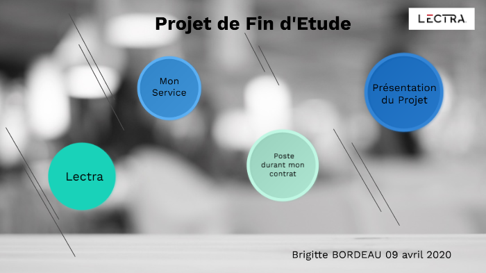 Projet de Fin d'Etude by Brigitte BORDEAU on Prezi