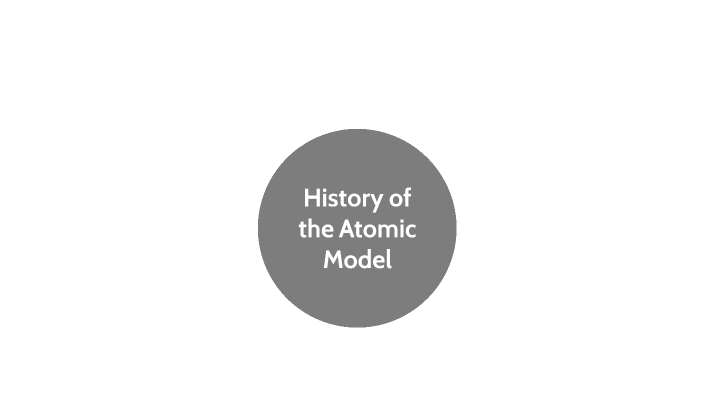 History of the Atomic Model by Megan Merrick on Prezi