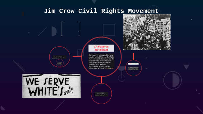 Jim Crow Civil Rights Movement by Alex Gonzalez on Prezi