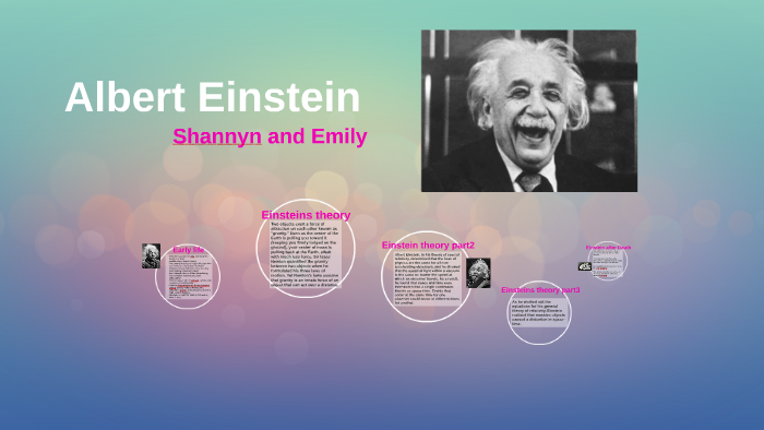Albert Einstein by Emily Prestwood on Prezi