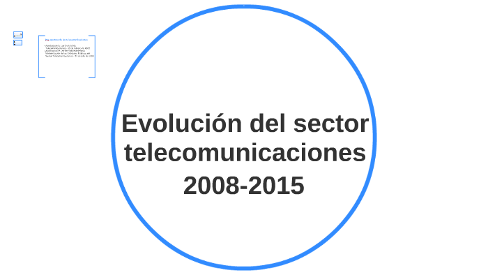 Evolución del sector telecomunicaciones by Douglas Madriz on Prezi
