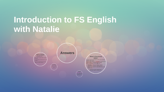 Introduction to FS English by Natalie Louise on Prezi