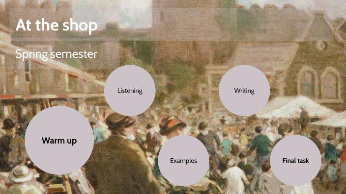 At the shop - lesson plan by Montaño Marcovich Daniel on Prezi