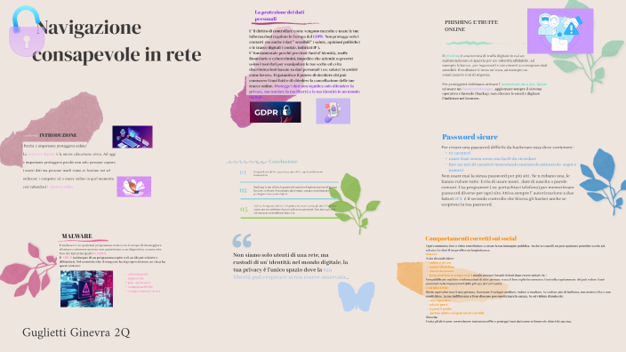 NAVIGAZIONE CONSAPEVOLE IN RETE by Ginevra Guglietti on Prezi