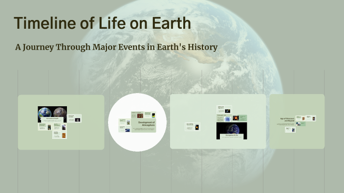 Timeline of Life on Earth by Rudhra Panchal on Prezi