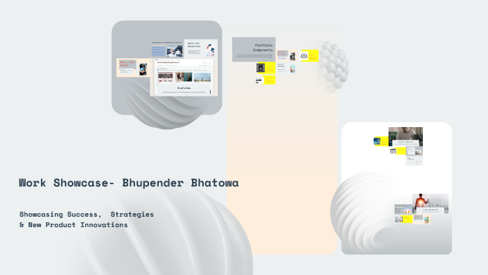 Marketing Portfolio by Bhupender Bhatowa on Prezi