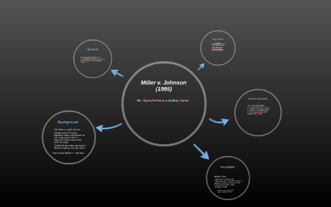 Miller v. Johnson (1995) by Dayna DePaula on Prezi