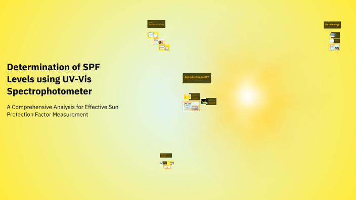 Determination of SPF Levels using UV-Vis Spectrophotometer by Widia ...