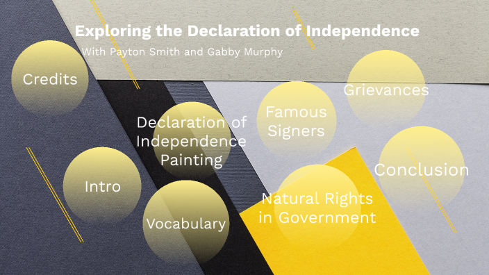 Declaration of Independence Project by Payton Smith on Prezi