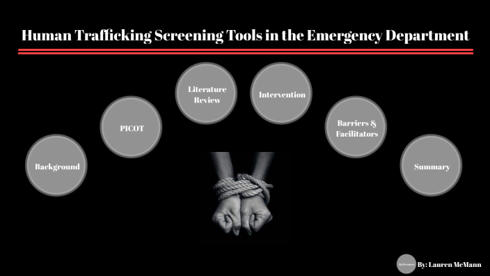 Human Trafficking Screenings in the Emergency Department by Lauren ...
