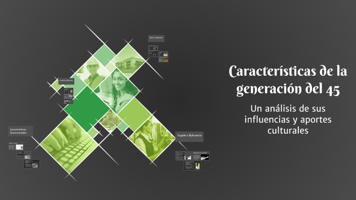 Características de la generación del 45 by Alonso Hughes on Prezi
