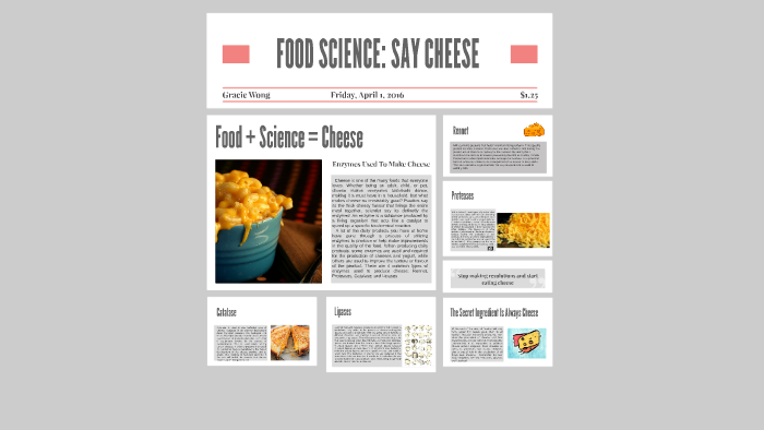 Enzymes Used To Make Cheese by Gracie Wong on Prezi