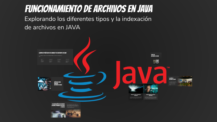 Funcionamiento de Archivos en JAVA by JEFERSON EDUARDO ROBERTO FRANCO ...