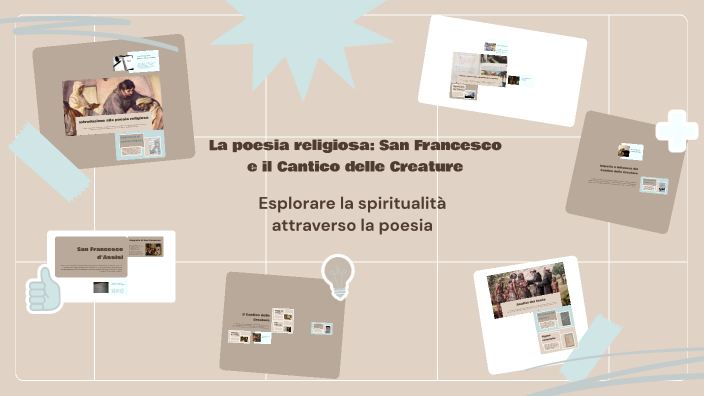 La poesia religiosa: San Francesco e il Cantico delle Creature by Laura ...