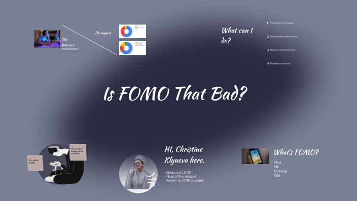Is FOMO that bad? by Кристина Клюева on Prezi