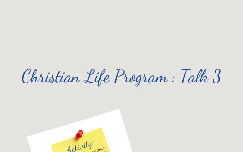 CLP Talk 3:What it means to be a Christian? SFC CLP Upgraded by chassy ...