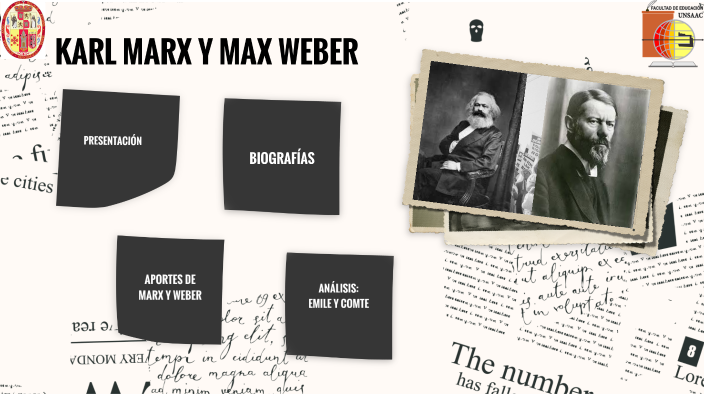 KARL MARX Y MAX WEBER by Dante Aliguebell Galicia on Prezi