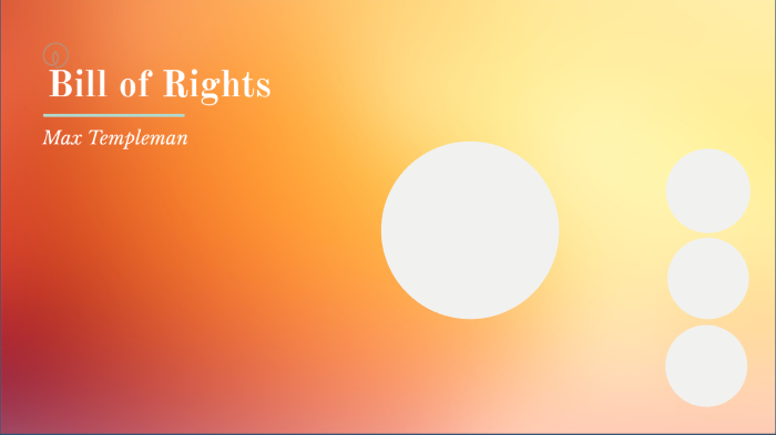 Bill of Rights by Max Templeman on Prezi