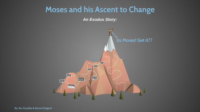 Moses and his Ascent to Change by Zev G on Prezi