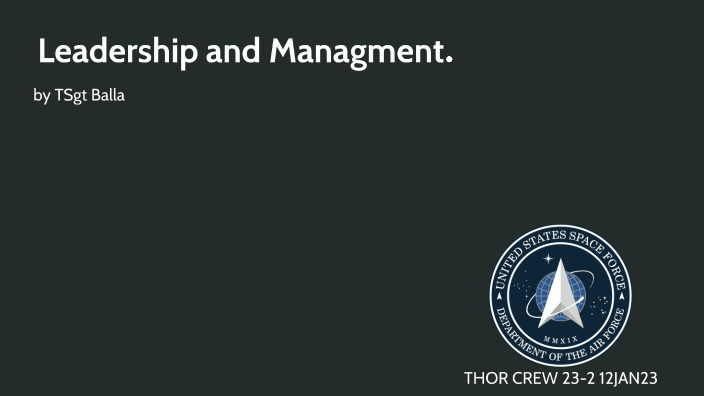 Leadership and Managment Pres by Seth Balla on Prezi