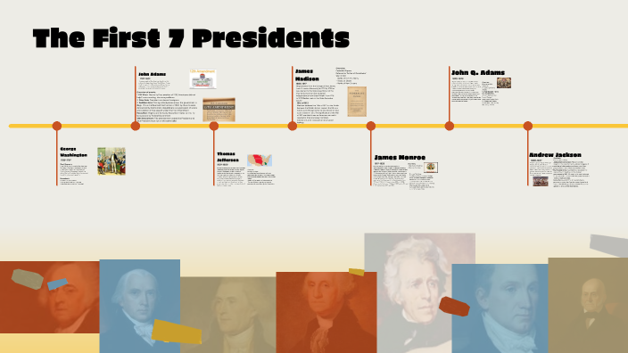 The First 7 Presidents by Makayla Nelson on Prezi