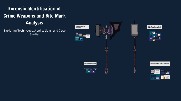 Forensic Identification of Crime Weapons and Bite Mark Analysis by ...
