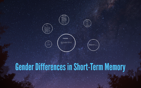 Gender Differences in short-term memory by Jada Williams on Prezi