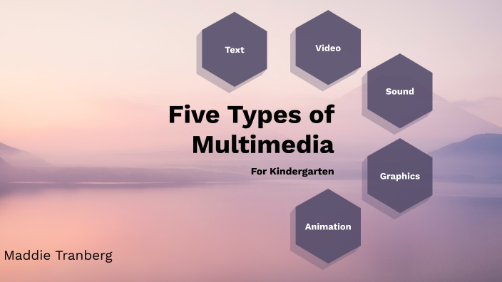 Five Types of Multimedia by Maddie Tranberg on Prezi