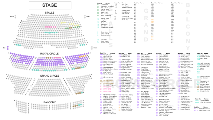 FC24 Seating Plan by Louise Everett on Prezi